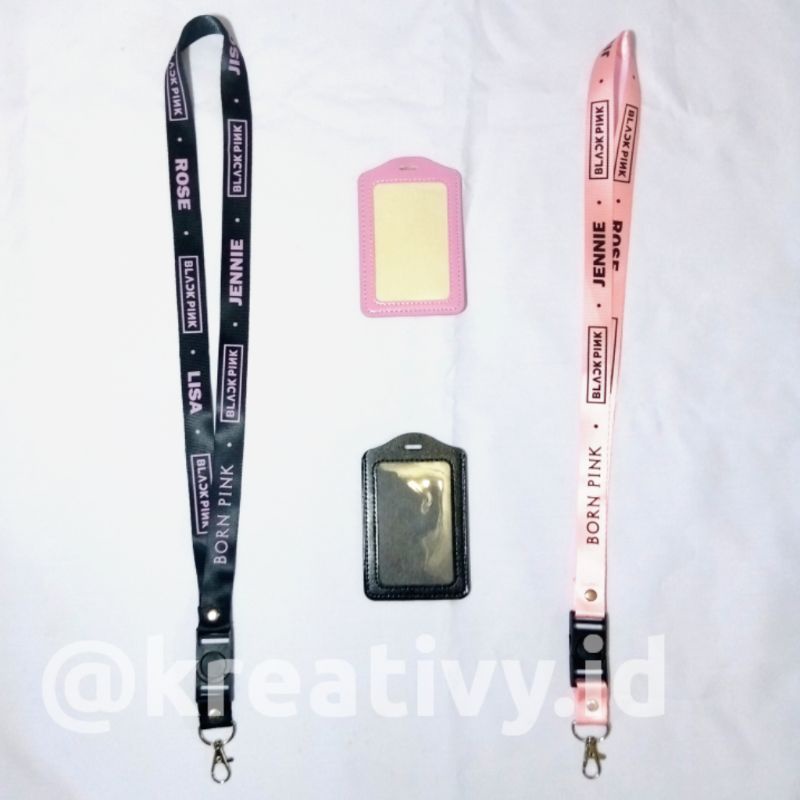 Blackpink LANYARD BORN PINK LANYARD JENNIE LANYARD JISOO ROSE LISA ...