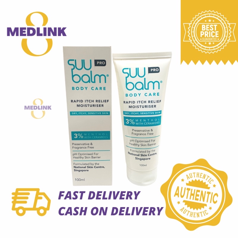 Suu Balm Pro Rapid Itch Relief Moisturizer 100ml | Shopee Philippines