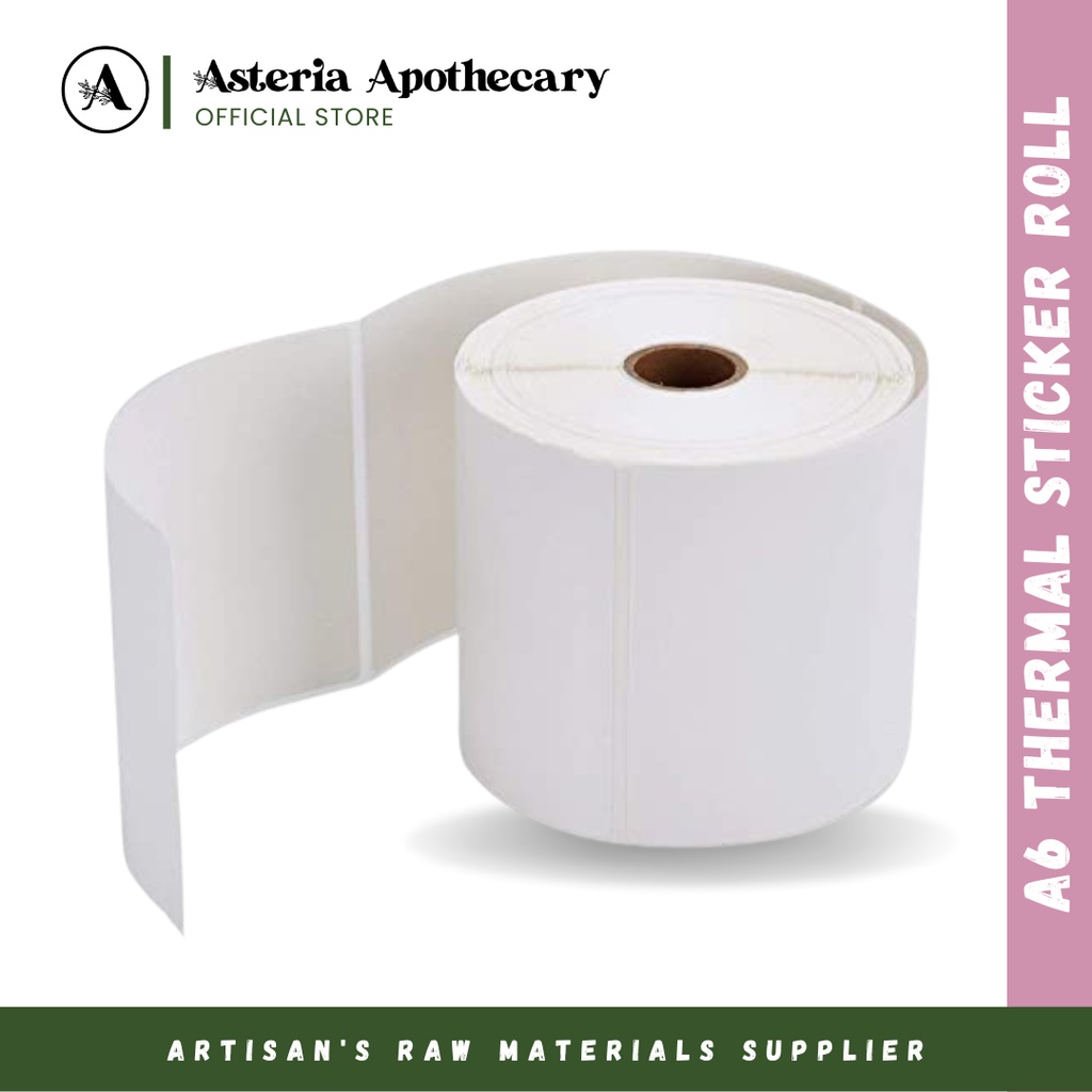 Thermal Waybill Sticker Roll A6 500pcs 100mm x 150mm - ASTERIA ...