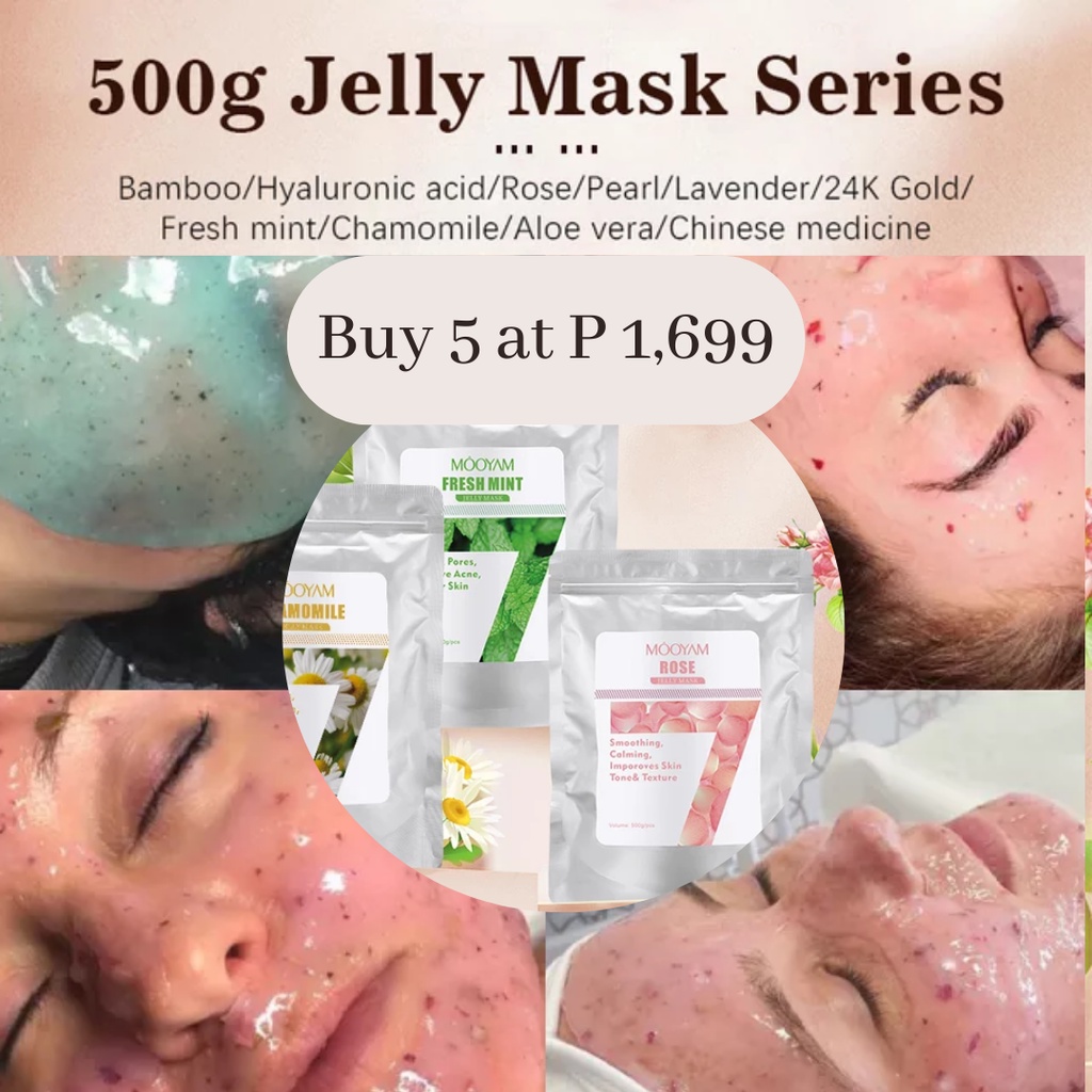 SPA HYDROJELLY MASK POWDER 500G | JELLY POWDER MASK HALF KILO | Shopee ...