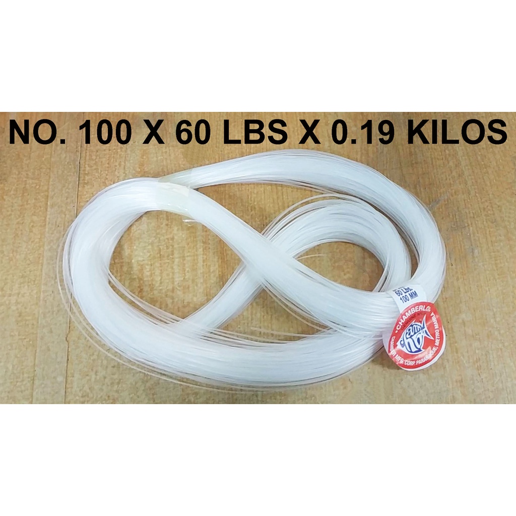 NYLON STRING NO. 100 X 60 LBS X 0.19 KILOS PER ROLL MONOLINE TANSI PISI ...