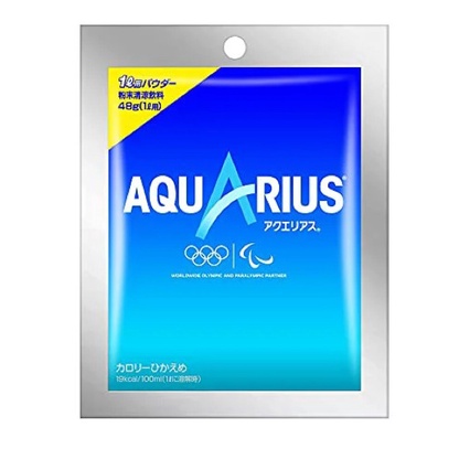 AQUARIUS POWDERED ISOTONIC SPORTS DRINK (Per sachet/Good for 1-Liter ...