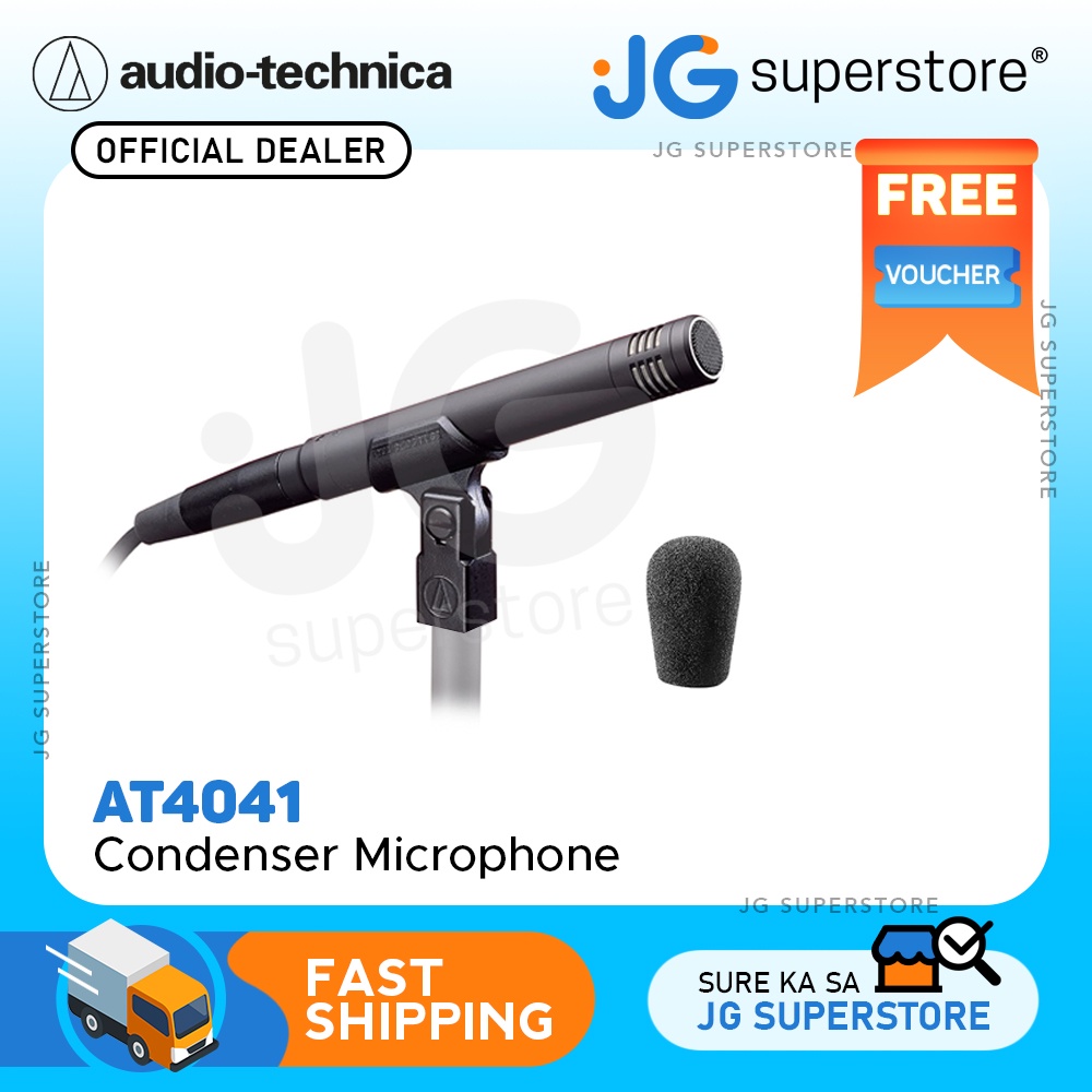 Audio Technica AT4041 Cardioid Condenser Microphone | Shopee Philippines