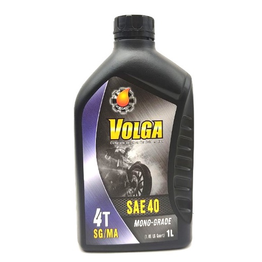 VOLGA 1 LITER SAE 40 MONO-GRADE OIL 4T SG/MA | Shopee Philippines