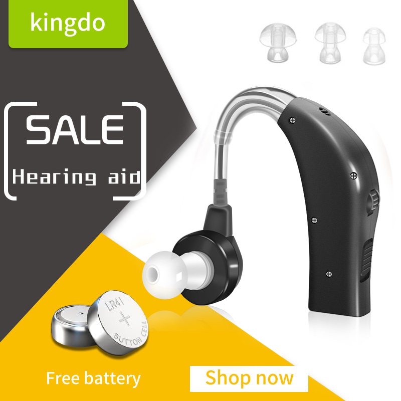 COD Hearing Aid Kit for Elderly Adults & Children Portable Behind the ...