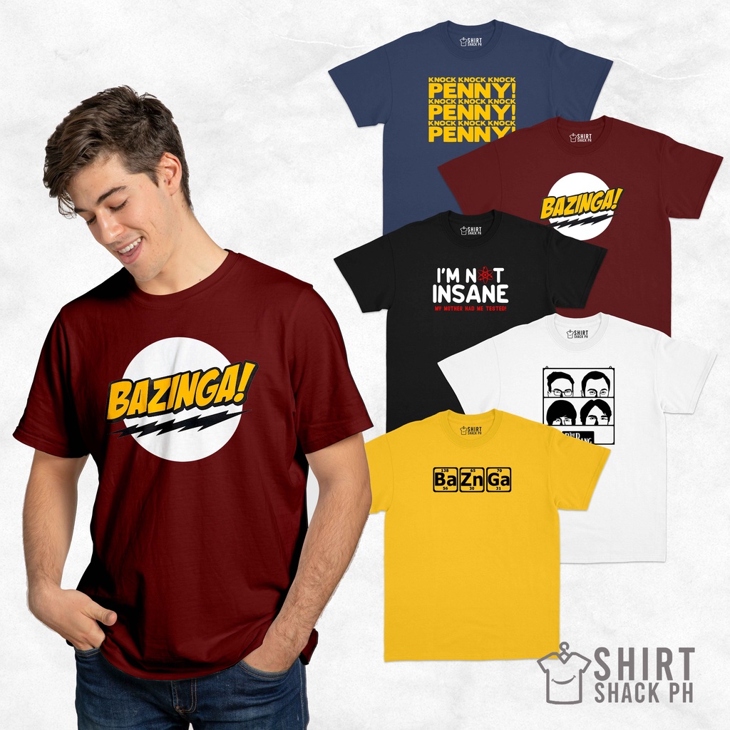 The Big Bang Theory Shirt - T-Shirt Cotton Unisex Big Bang Theory ...