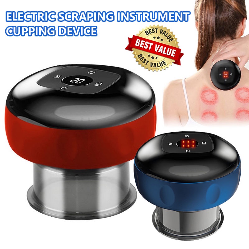 12 Levels /6 Levels Smart Electric Dynamic Cupping Therapy Set ...