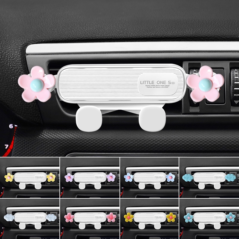 cartoon mobile phone holder Car mobile phone holder Air outlet ...
