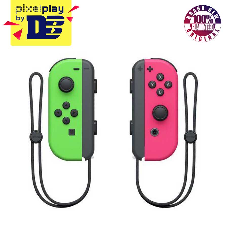 Nintendo Switch Joy-Con Controllers Neon Green/Neon Pink (L/R) (KOR ...