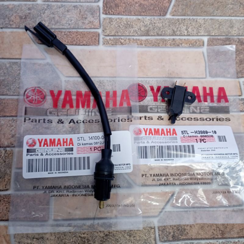 Yamaha mio sporty/soul right and left handle rear brake switch | Shopee ...