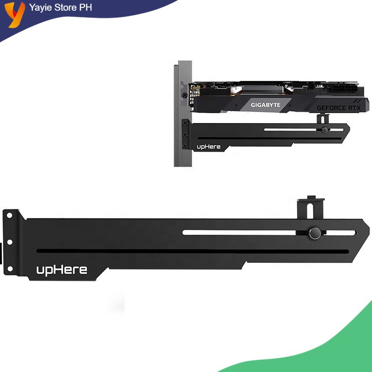 Uphere GS05BK Gpu Support Protection PC Video Card Holder Black Anti ...