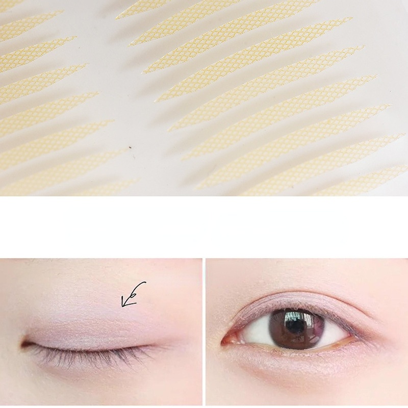 Matte Double Eyelid Stickers for Double Swollen and Bubble Eyes ...