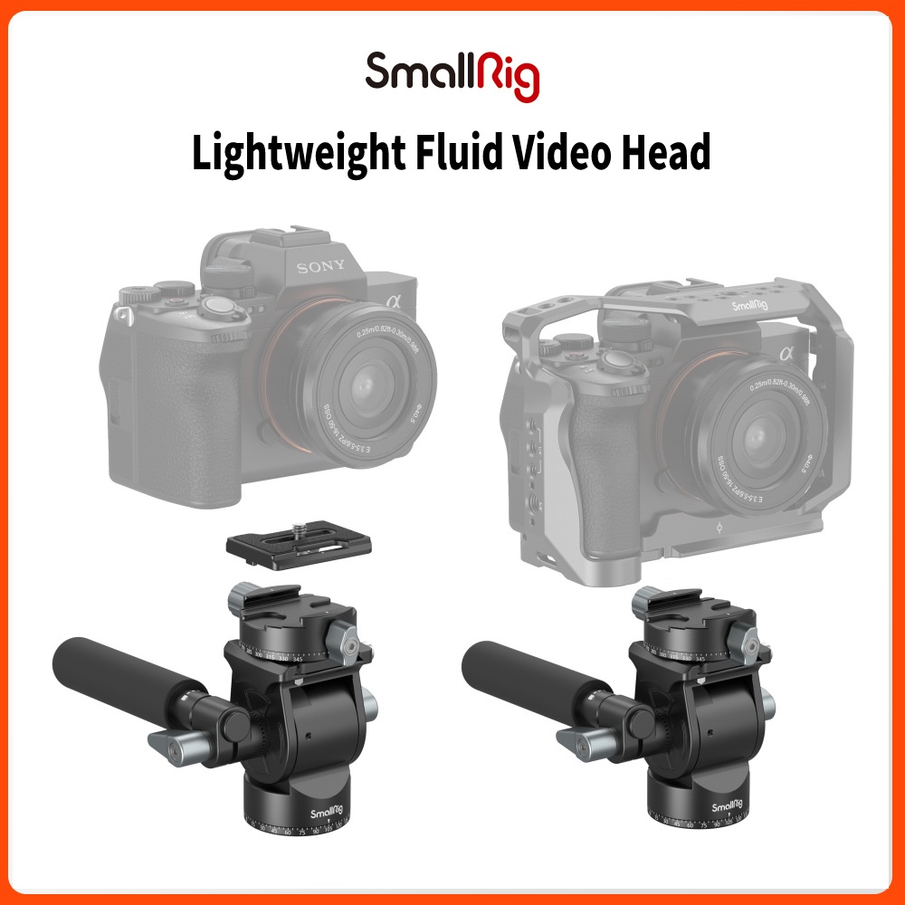 SmallRig Lightweight Fluid Video Head 3457 | Shopee Philippines