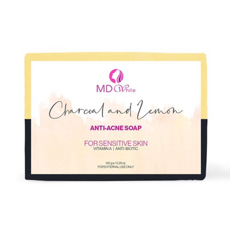 MD White Charcoal Lemon Soap 150g | Shopee Philippines