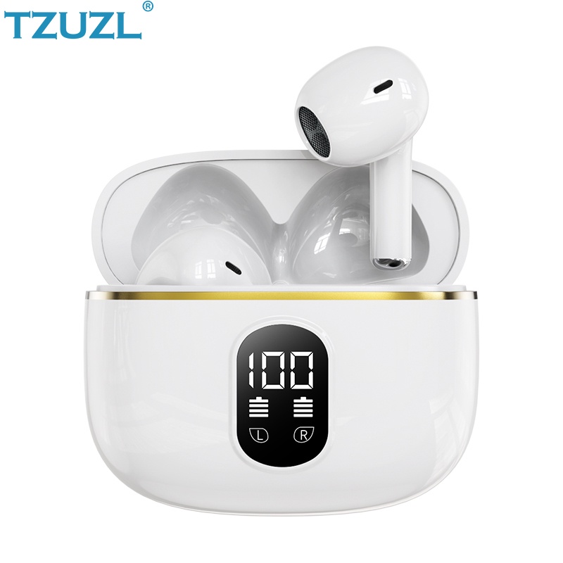 TZUZL X87 TWS Wireless Earphones Bluetooth 5.3 Wireless Headphones LED Display Gaming Headset ...