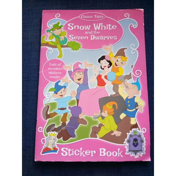 preloved Snow white sticker book | Shopee Philippines