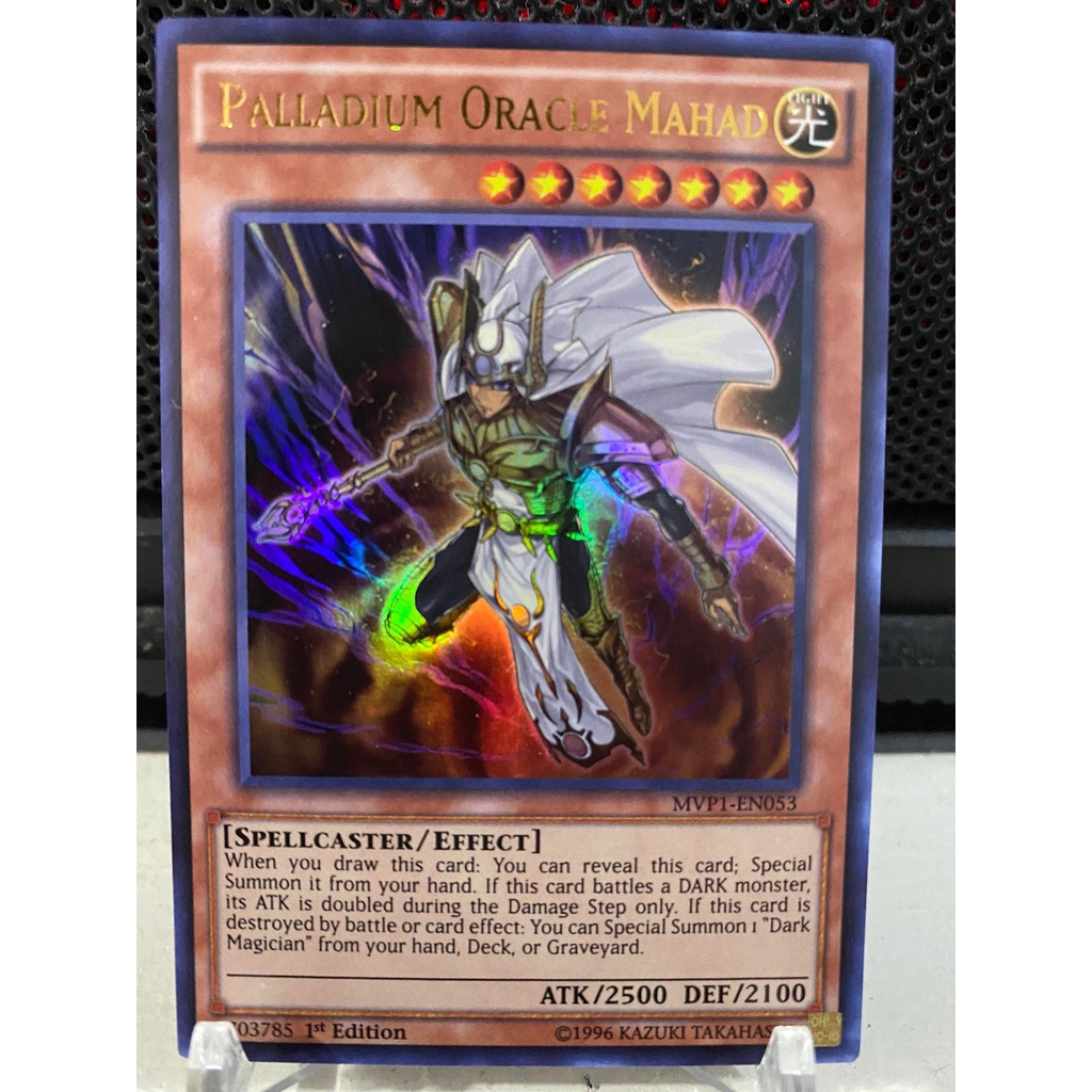 Palladium Oracle Mahad - MVP1-EN053 - Ultra Rare 1st Edition | Shopee ...
