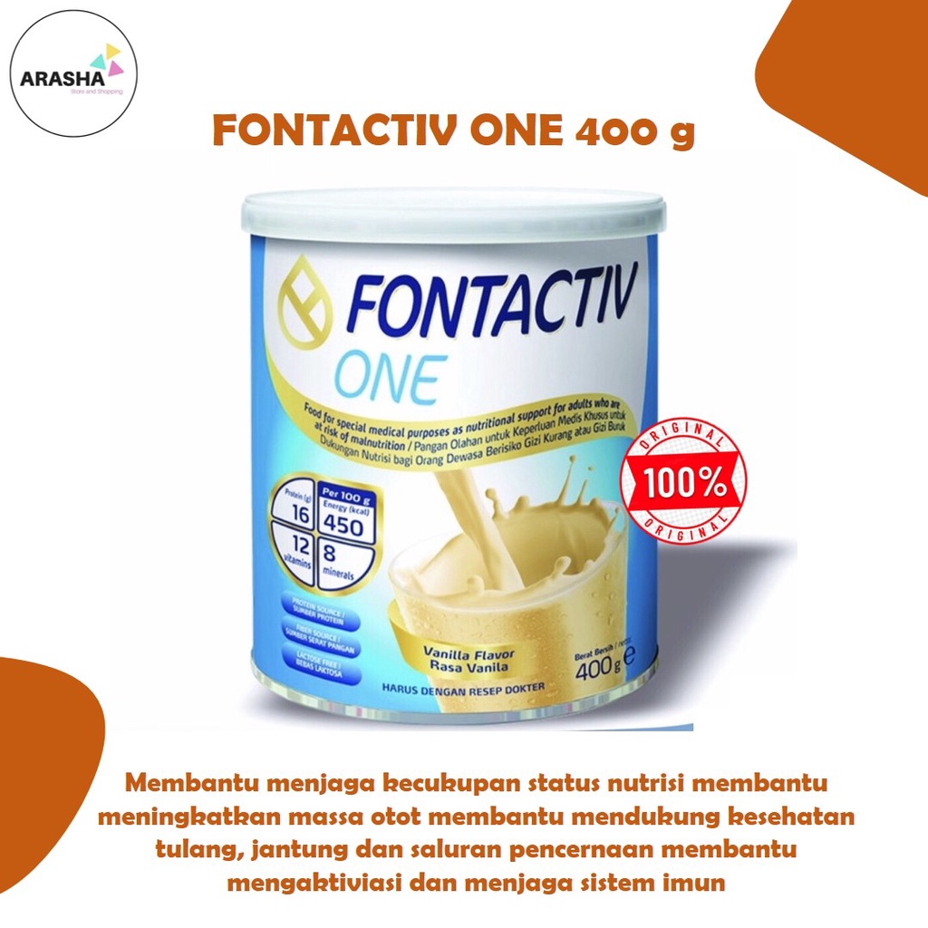 Fontactiv ONE 400g - Adult Nutrition Needs - Adult Nutrition Milk ...