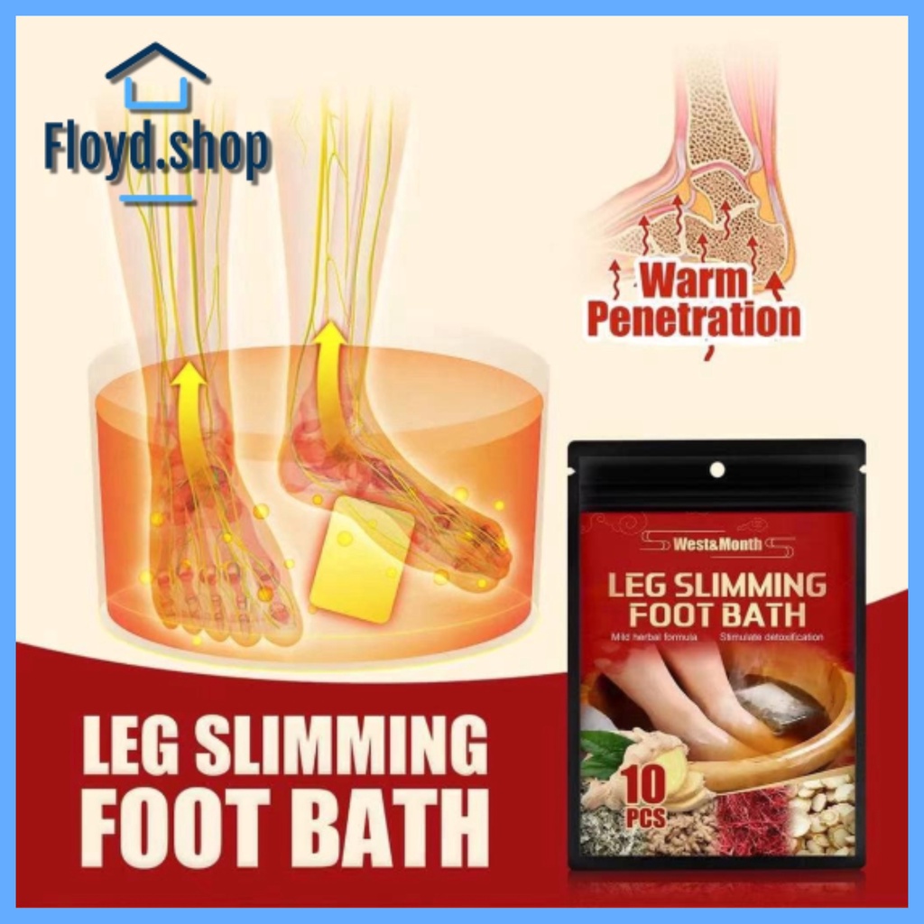 FLOYD.SHOP Lympatic Drainage Ginger Foot Soak Bags Foot Bath Bag Feet ...