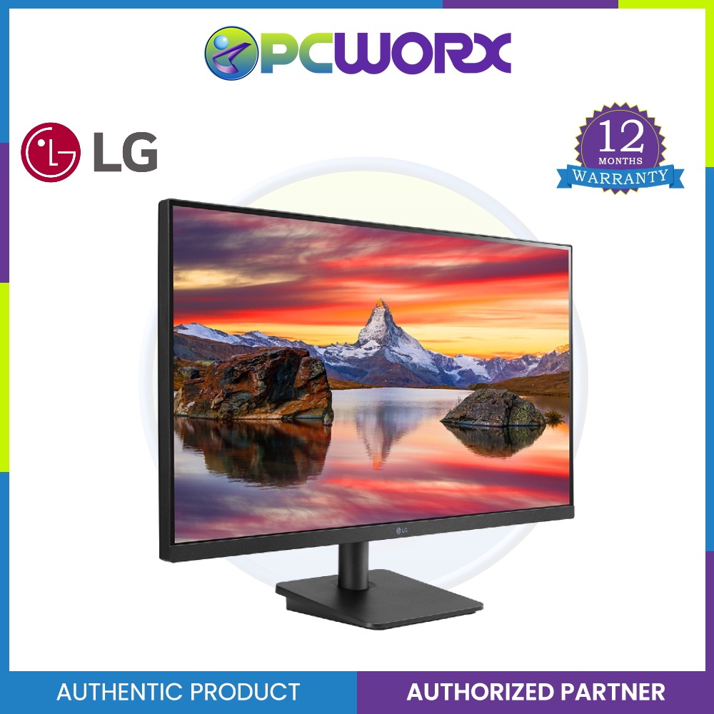 LG 27MP400-B 27'' IPS Full HD Monitor with 3-Side Virtually Borderless ...