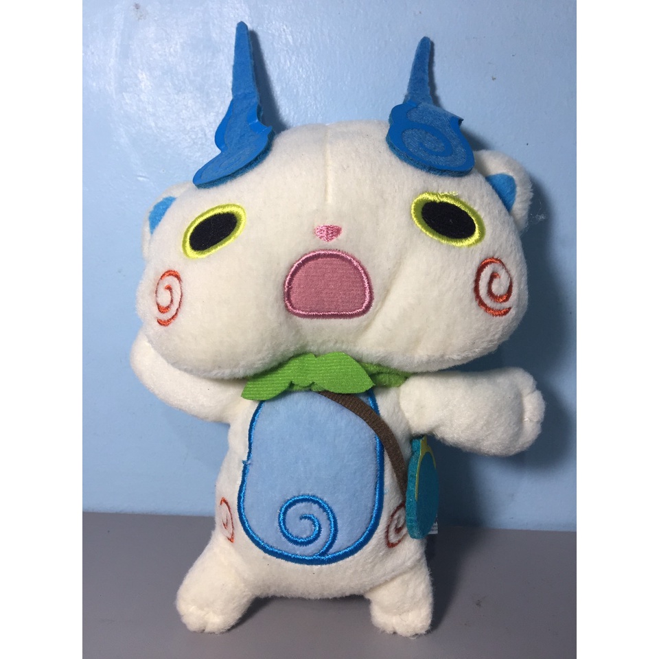 Small Open Mouthed White Yokai Komasan Banpresto Cat Stuffed Toy or ...