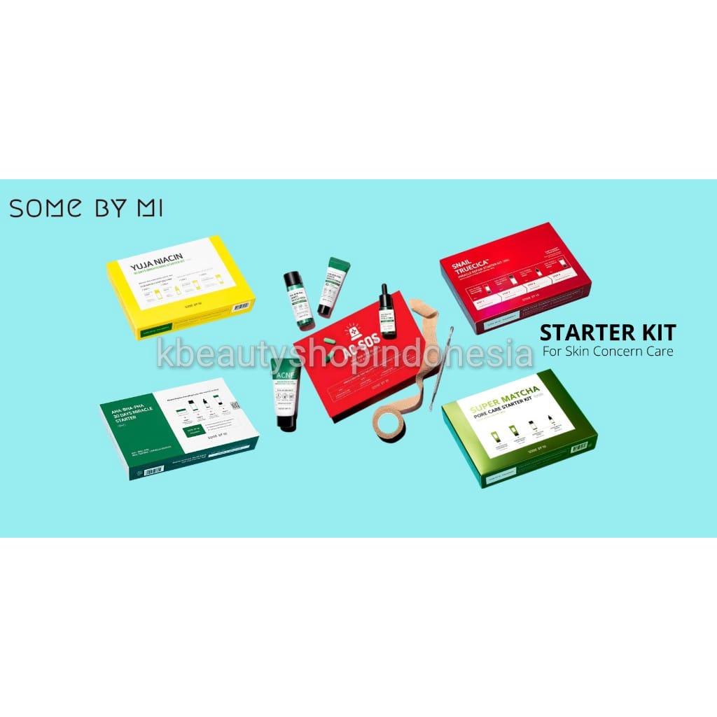Somebymi TRIAL SET AHA BHA PHA MIRACLE STARTER KIT | Shopee Philippines
