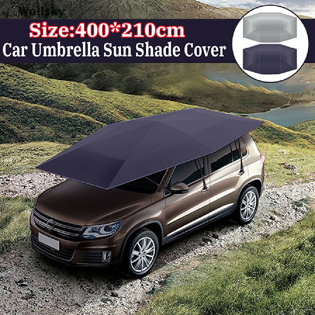 Wallsky> Universal Car Sun Shade Umbrella Cover Tent Cloth UV Protect ...