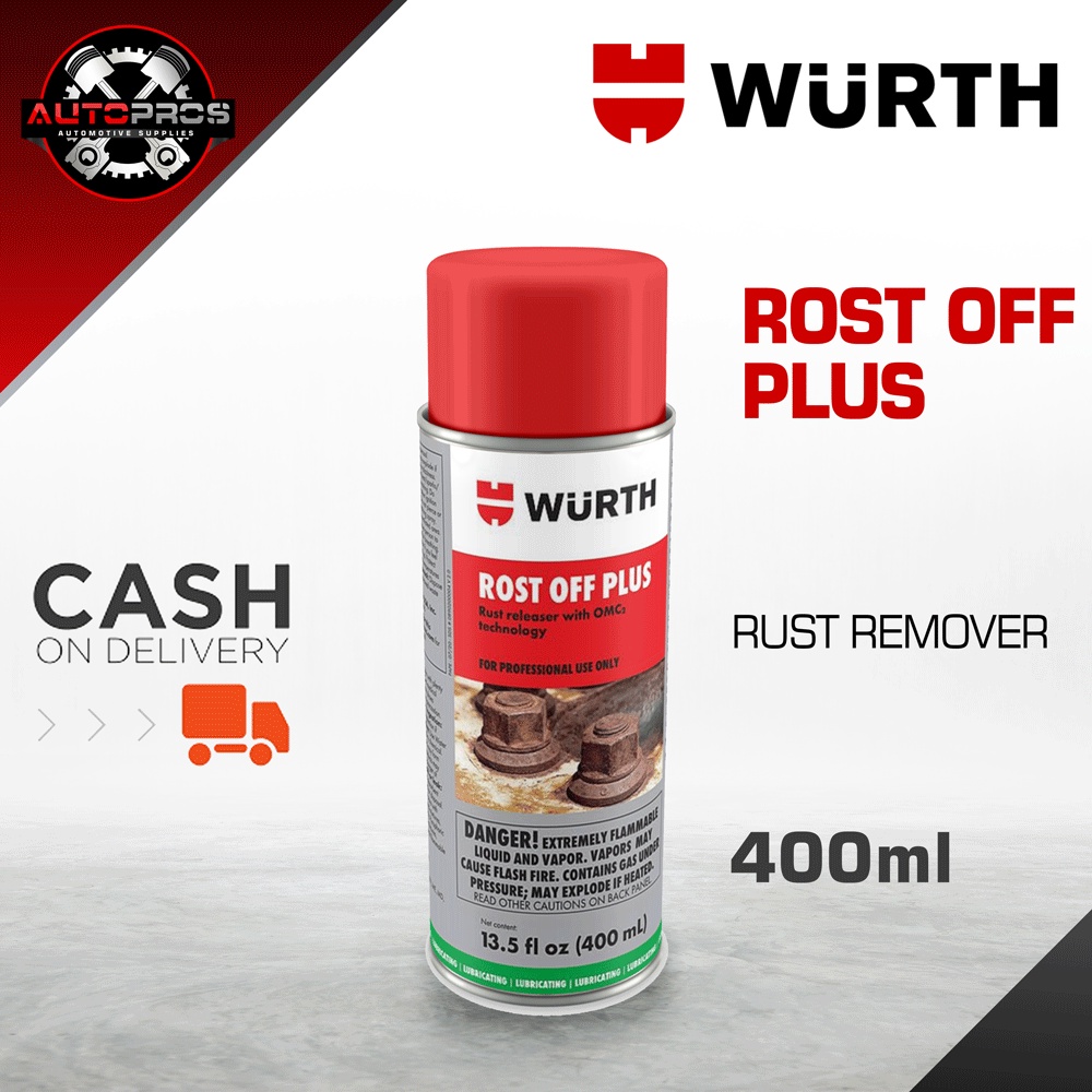 Wurth Rost Off Plus RUST REMOVER 400ml | Shopee Philippines