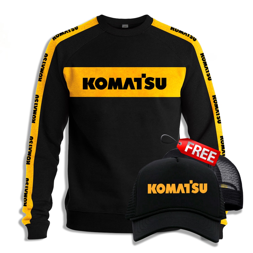 Komatsu Excavator Sweaters All Sizes - S M L XL XXL | Shopee Philippines