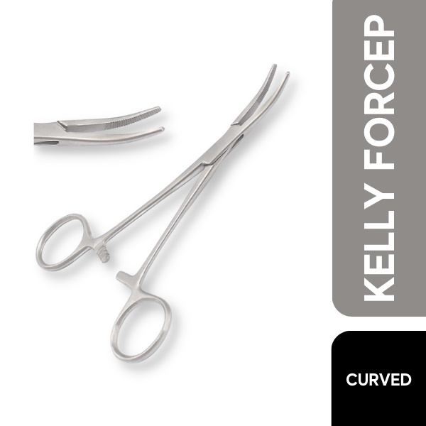 Kelly Forcep Curved Instrument | Kelly Haemostatic Forcep OLTEN ...