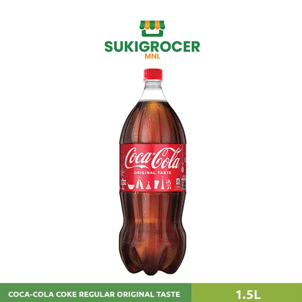 Coca-Cola Coke Regular Original Taste 1.5L | Shopee Philippines