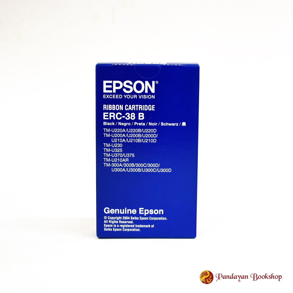 Epson ERC-38 B Ribbon Cartridge (Black) | Shopee Philippines