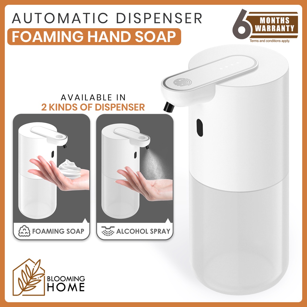 400ML Rechargeable Automatic Dispenser Foaming Hand Soap or Alcohol ...
