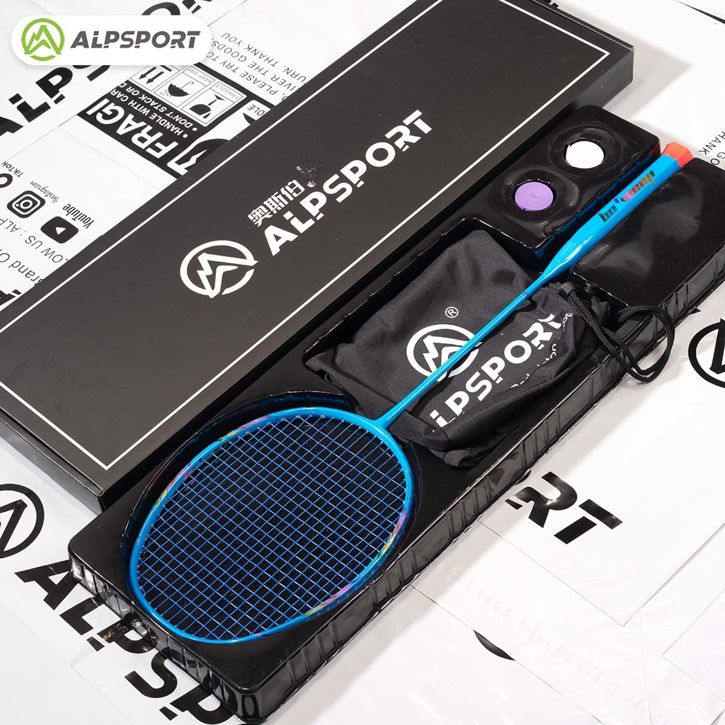 ALPSPORT BBQ 2.0 Damping Ring + Titanium Alloy 8U G5 Ultra Light 100% ...