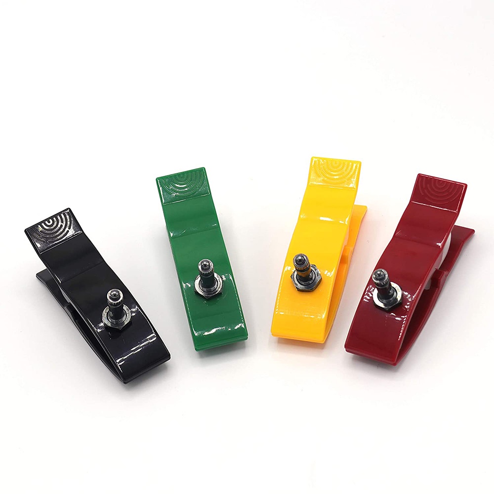 Universal Ag-plated ECK ECG Limb Clamp Metal Electrodes, Cable ...