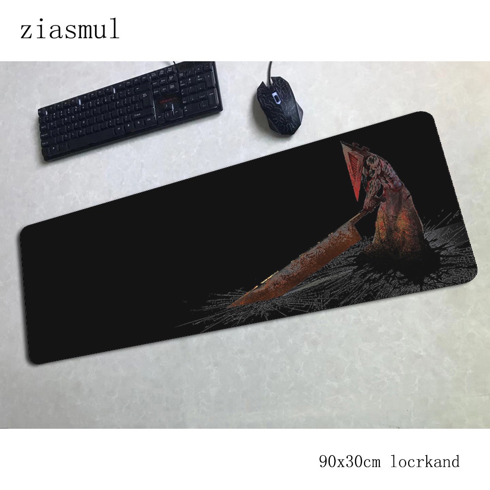 silent hill pad mouse 90x30cm computer gamer mouse pad xl padmouse big ...