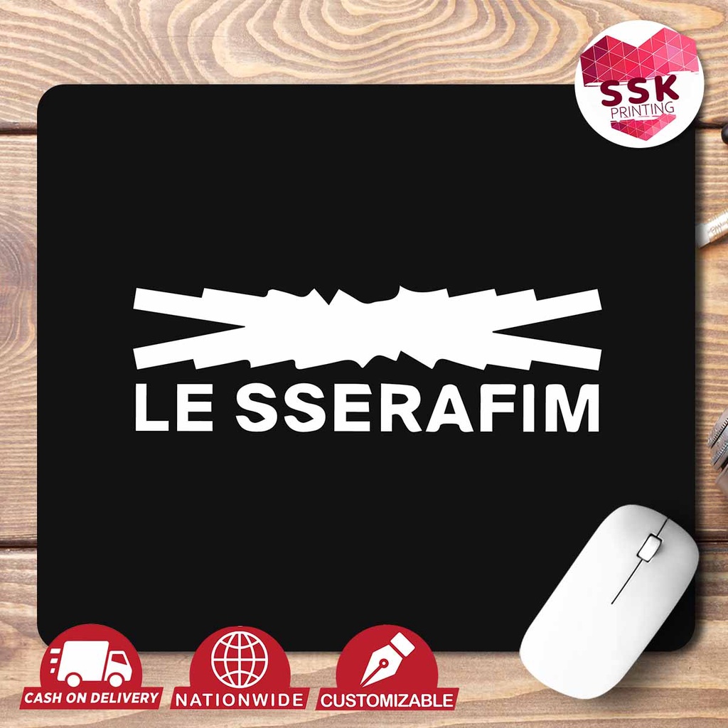 LESSERAFIM Kpop Group Mousepads | 5 MM | Shopee Philippines