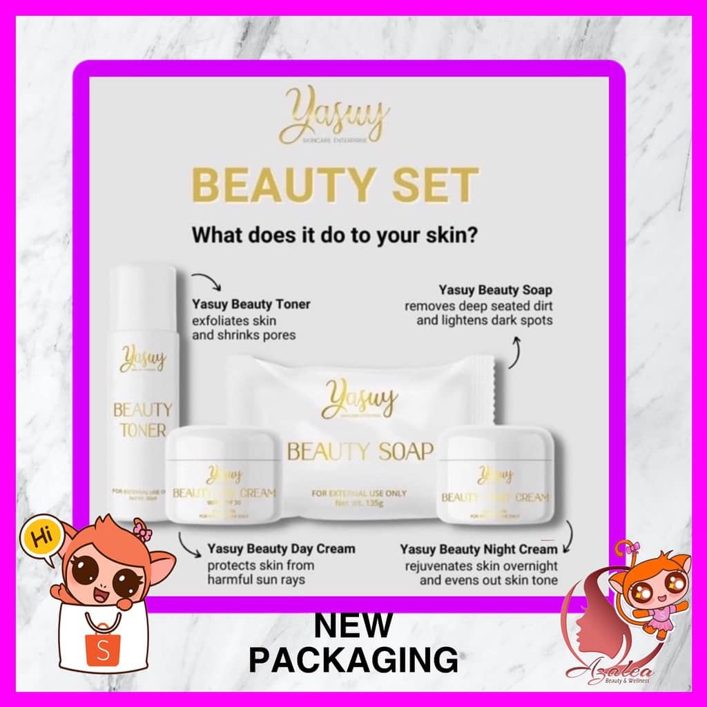ORIGINAL‼ YASUY BEAUTY REJUV SET NEW PACKAGING | Shopee Philippines