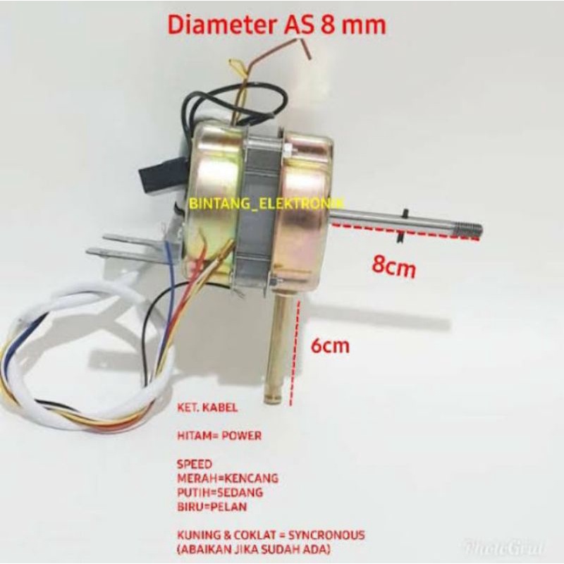 General ROTARY Plate Wall Fan Dynamo/UNIVERSAL ORIGINAL ORIGINAL Copper ...