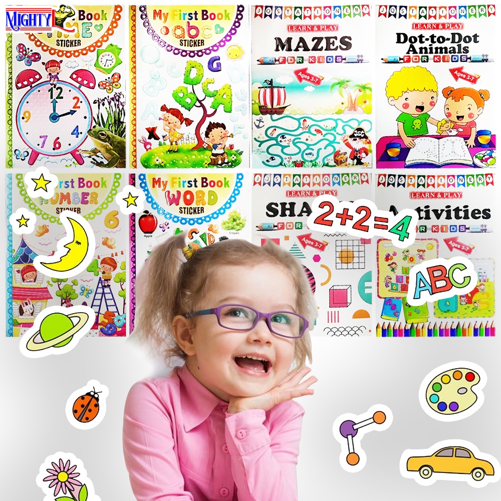 Learning Book For Kids Educational Book Shopee Philippines