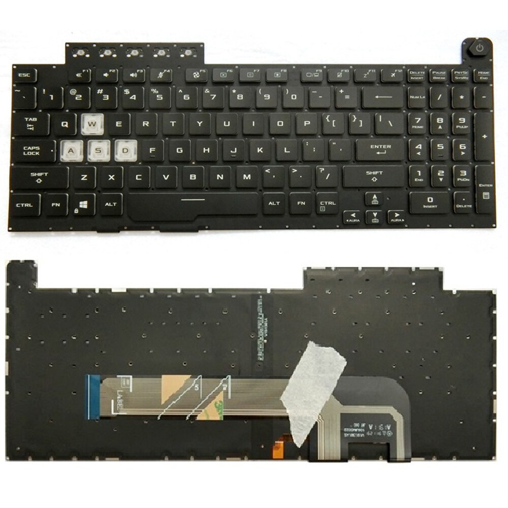 Laptop Keyboard For Asus TUF Gaming 8 F15 FX506 FA506 FA506II FX506H ...