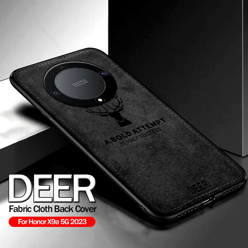 Honor X9a 5G Case Classic Fabric Cloth Back Cover For Honor X9a ...