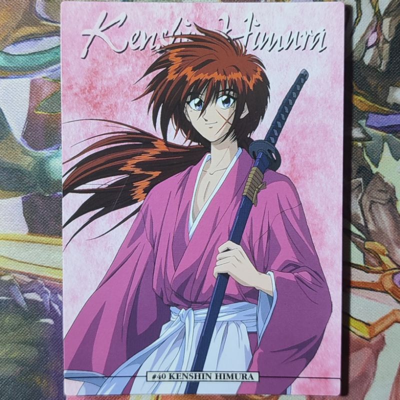 1997 Rurouni Kenshin (Samurai X) Character Cards by Carddass Masters ...