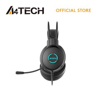 A4Tech FH300U Neon Illuminate LED Backlit Stereo Noise Canceling Wired ...