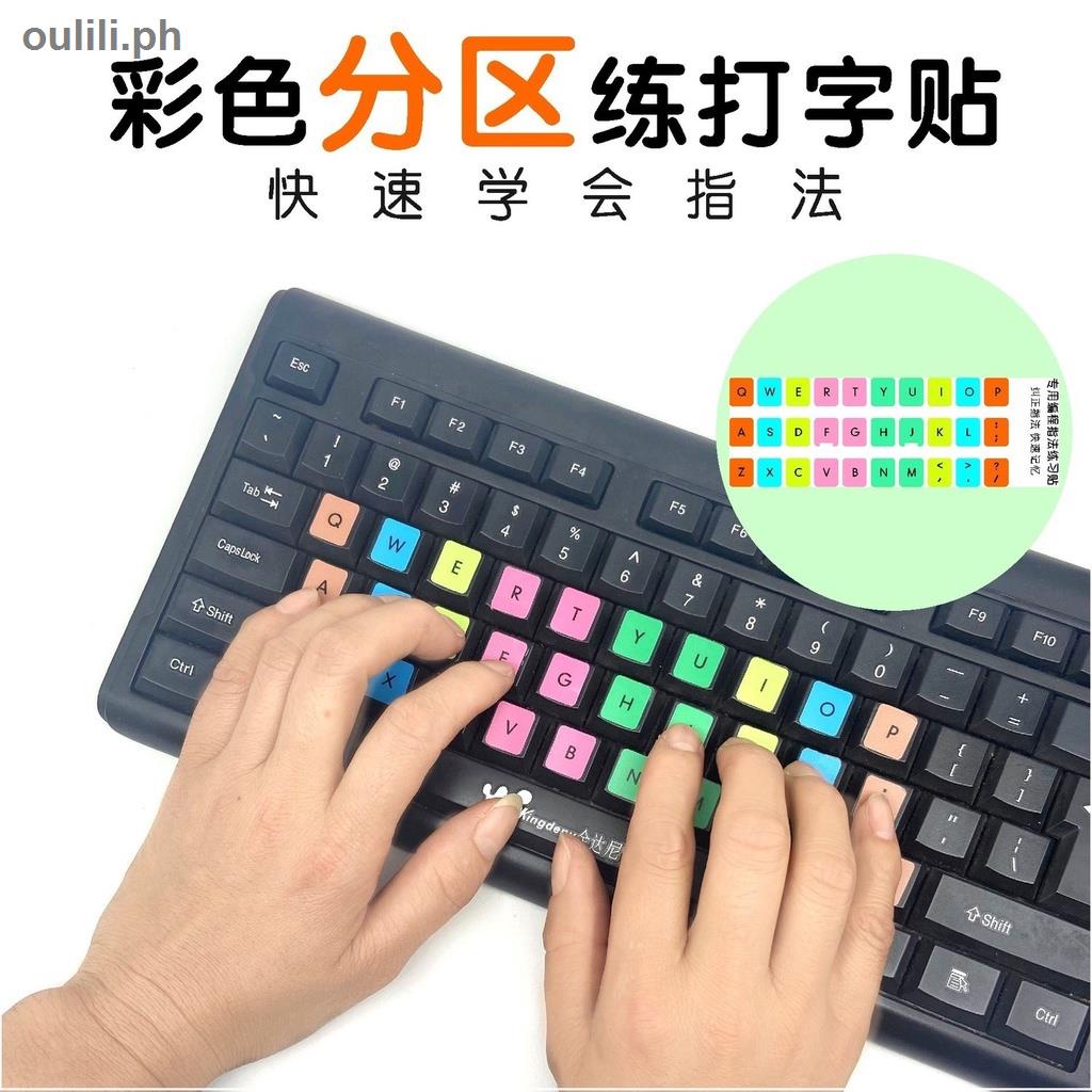 [cod]Beginners Practicing Finger Method Film Typing Keyboard Laptop ...