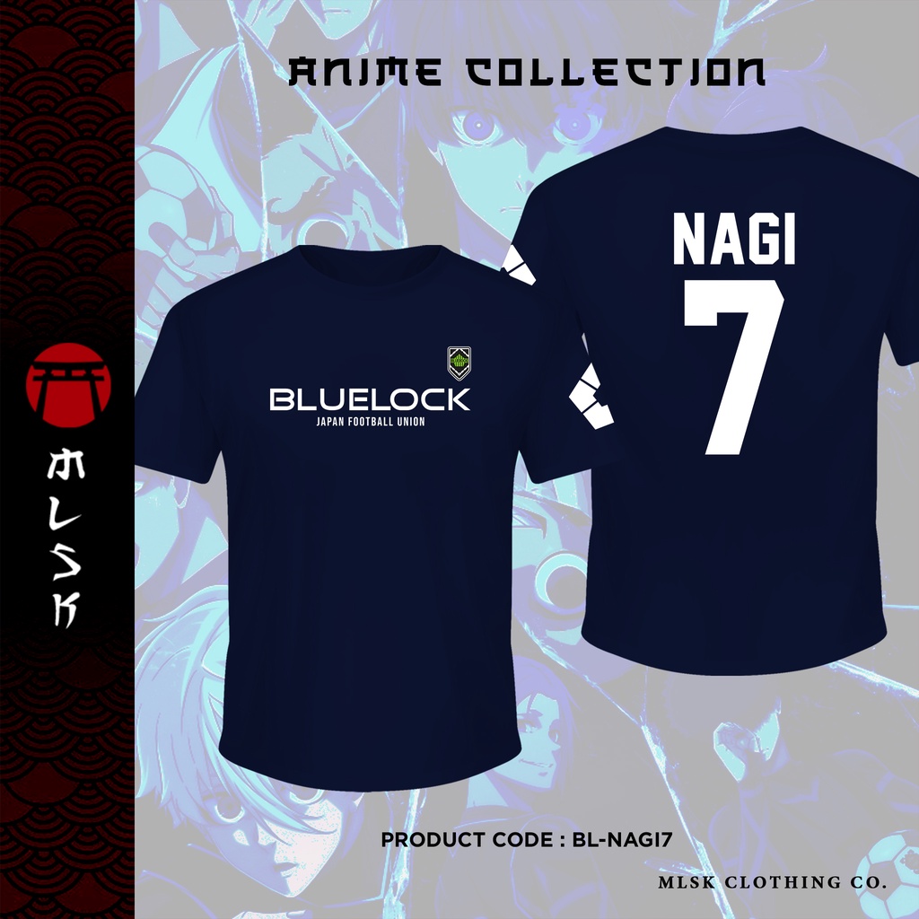 SEISHIRO NAGI BLUE LOCK UNIFORM ANIME SHIRT | YOICHI ISAGI BLUE LOCK ...