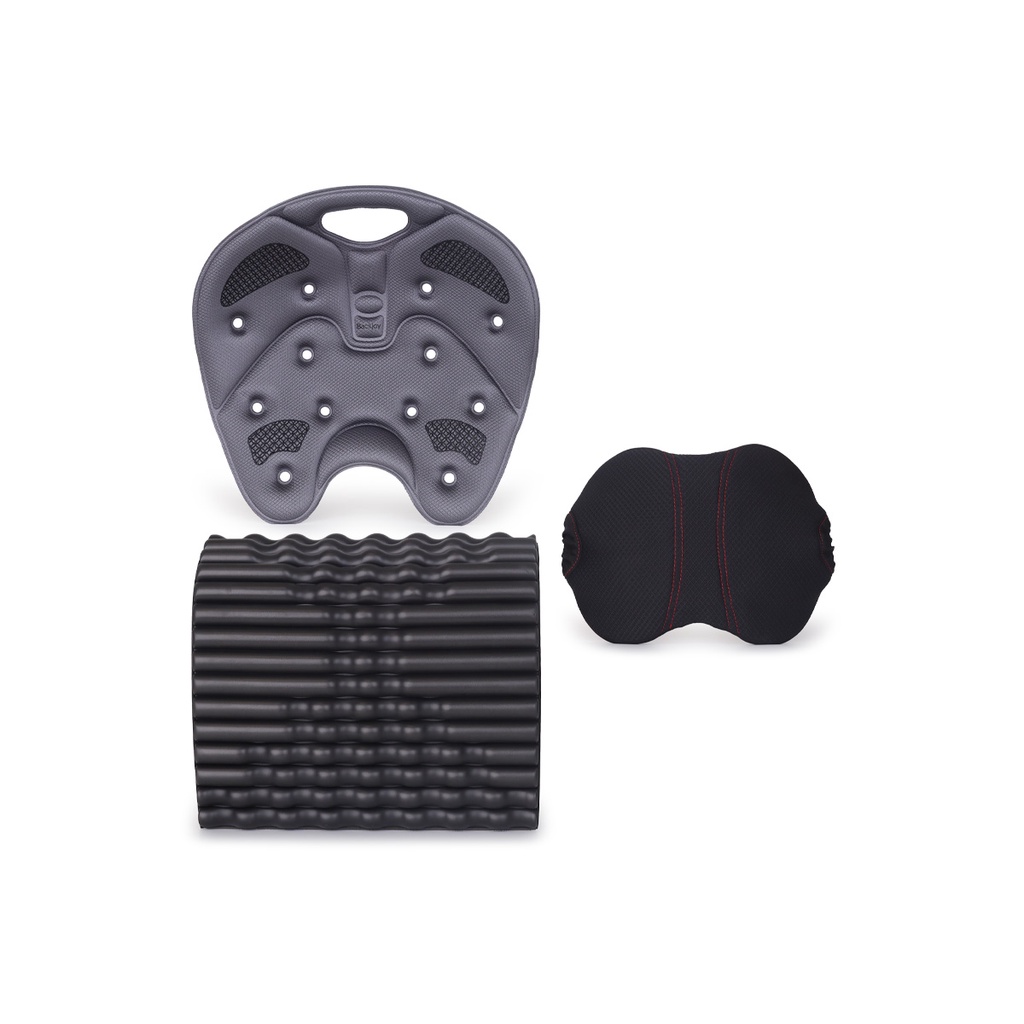 Backjoy L Wellness Bundle 4 - Corefit Lumbar Back Stretcher Unisex ...