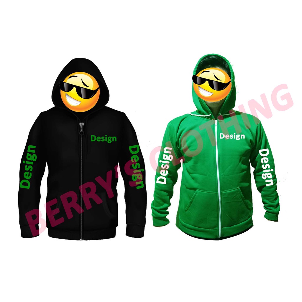 GRB Green/Black Hoodie Jacket for Rider | Shopee Philippines