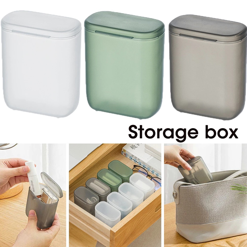 Multi Purpose Small Jewelry Storage Container Portable Frosted ...