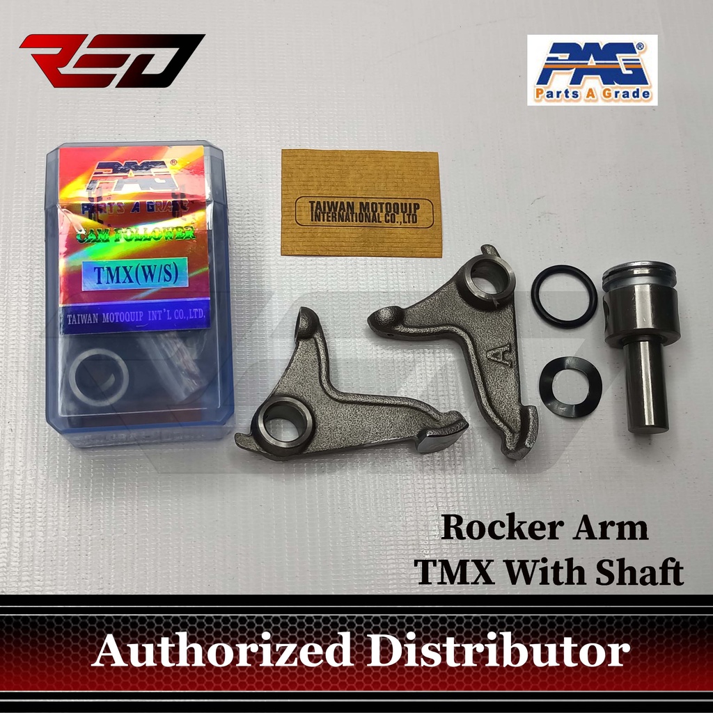 Rocker Arm / Cam Follower PAG TMX With Shaft / CT100 / Bajaj 10MM / Mio ...